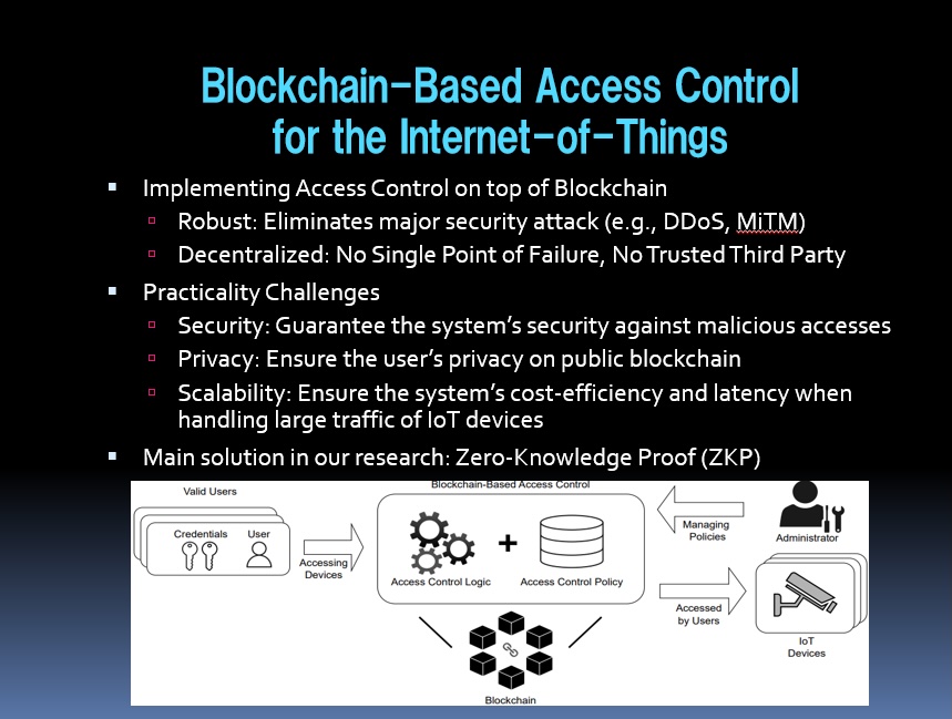 Blockchain-Based Access Control for the IoT | LSM Lab.@NAIST